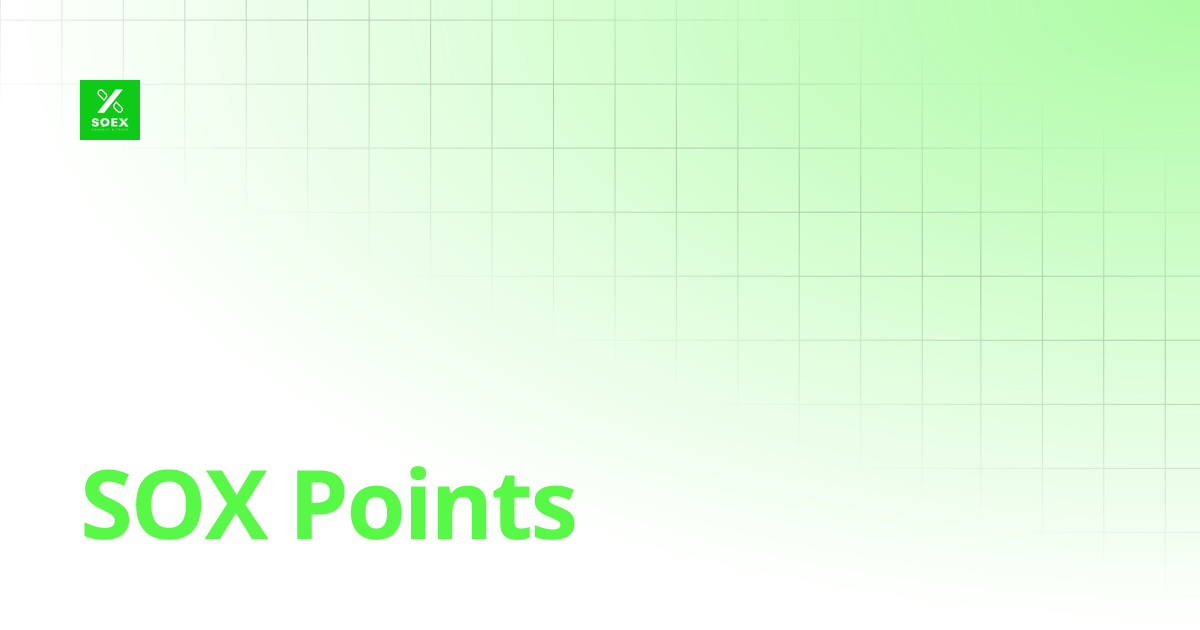 SOX Points | SOEX DOCS